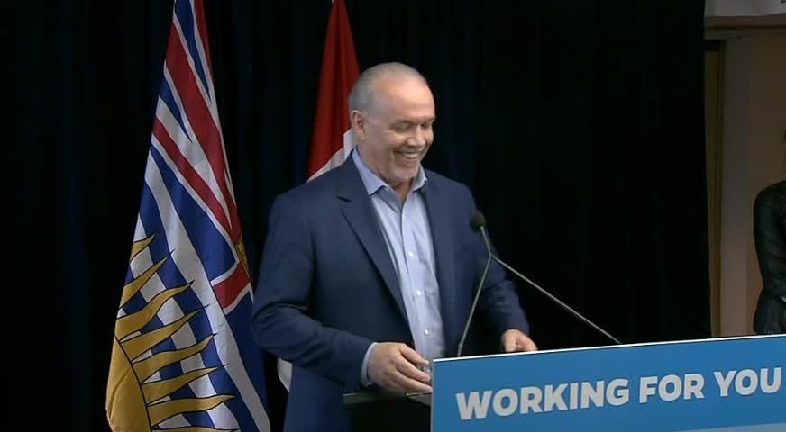 新民主黨首份施政報告重民生 自由黨議員任省議會議長 (BC) - SEPT 8, 2017 - OMNI