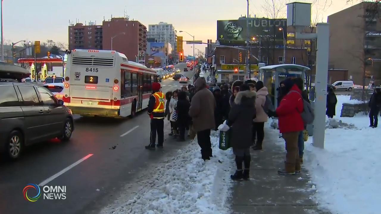 TTC列车脱轨，交通一片混乱 － Jan 22, 2020 - OMNI