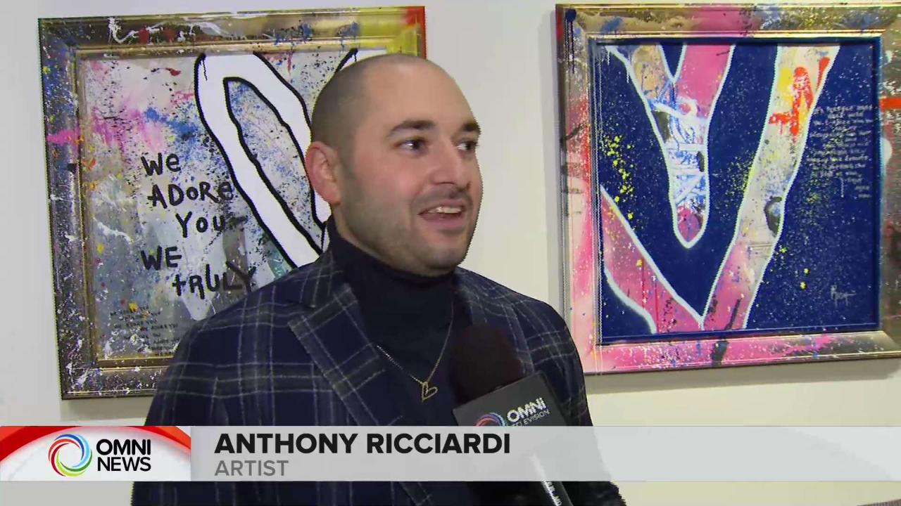 "We Adore You" la mostra d'arte di Anthony Ricciardi al Columbus centre ...